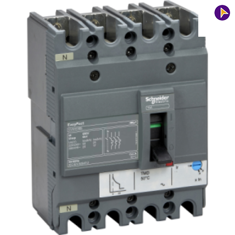 Low Voltage Switchgear MCCB (CVS 100 BS) 20A FP 25KA TMD -SCHNEIDER ...